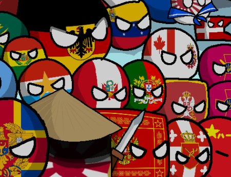 Country Balls World War - Play Online Country Balls World War on PJSK Game